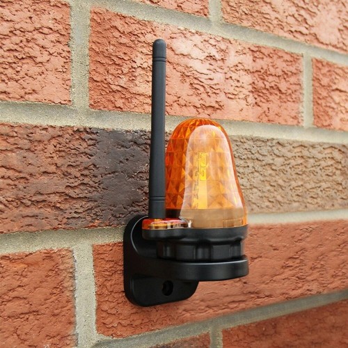 Flashing lamp 12-265V wall mounted blinker alarm light for sliding ...