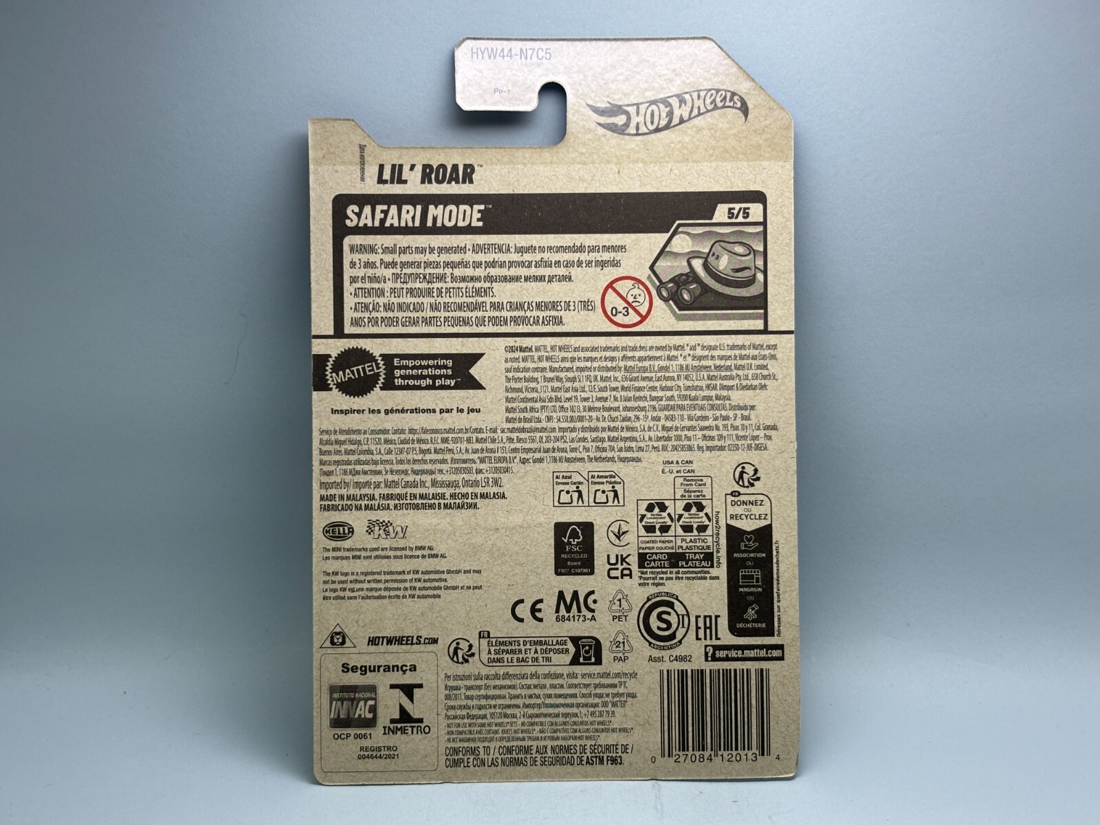 Hot Wheels 2025 Case K Mainline - LIL ' ROAR MINI - Int. Card | eBay