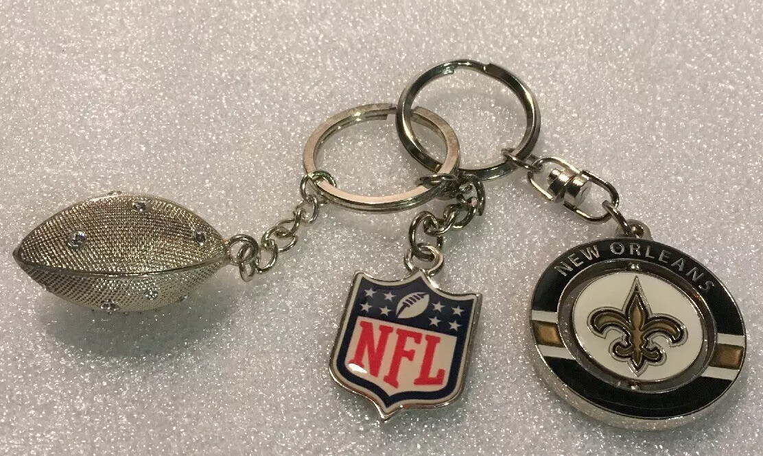 NFL New Orleans Saints Anastasio Moda Swarovski Crystal Football ...