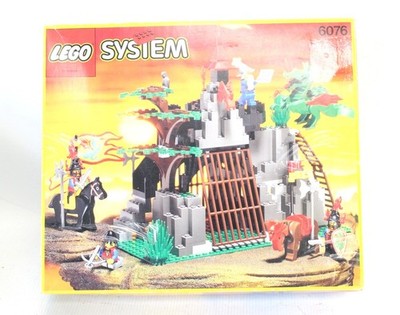 Vintage LEGO SYSTEM 6076 Dark Dragon's Den CONSTRUCTION SET w/Instr ...