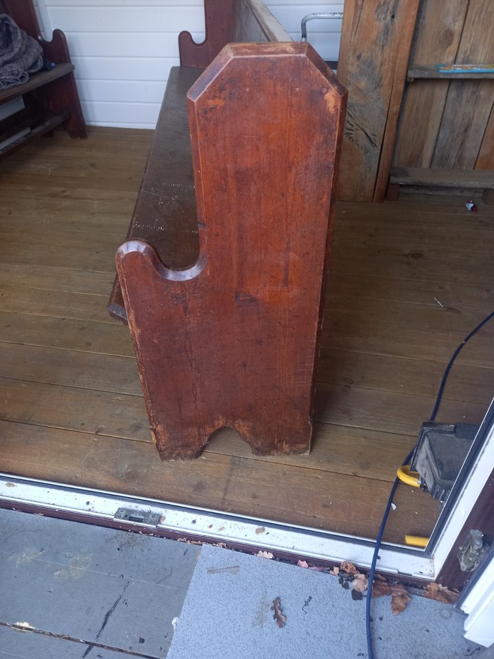 Antique Church Pew , 244cm (8ft) Wide | eBay UK