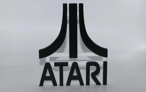 Atari 3D printed Logo Sign Wall Desk Shelf Art | eBay