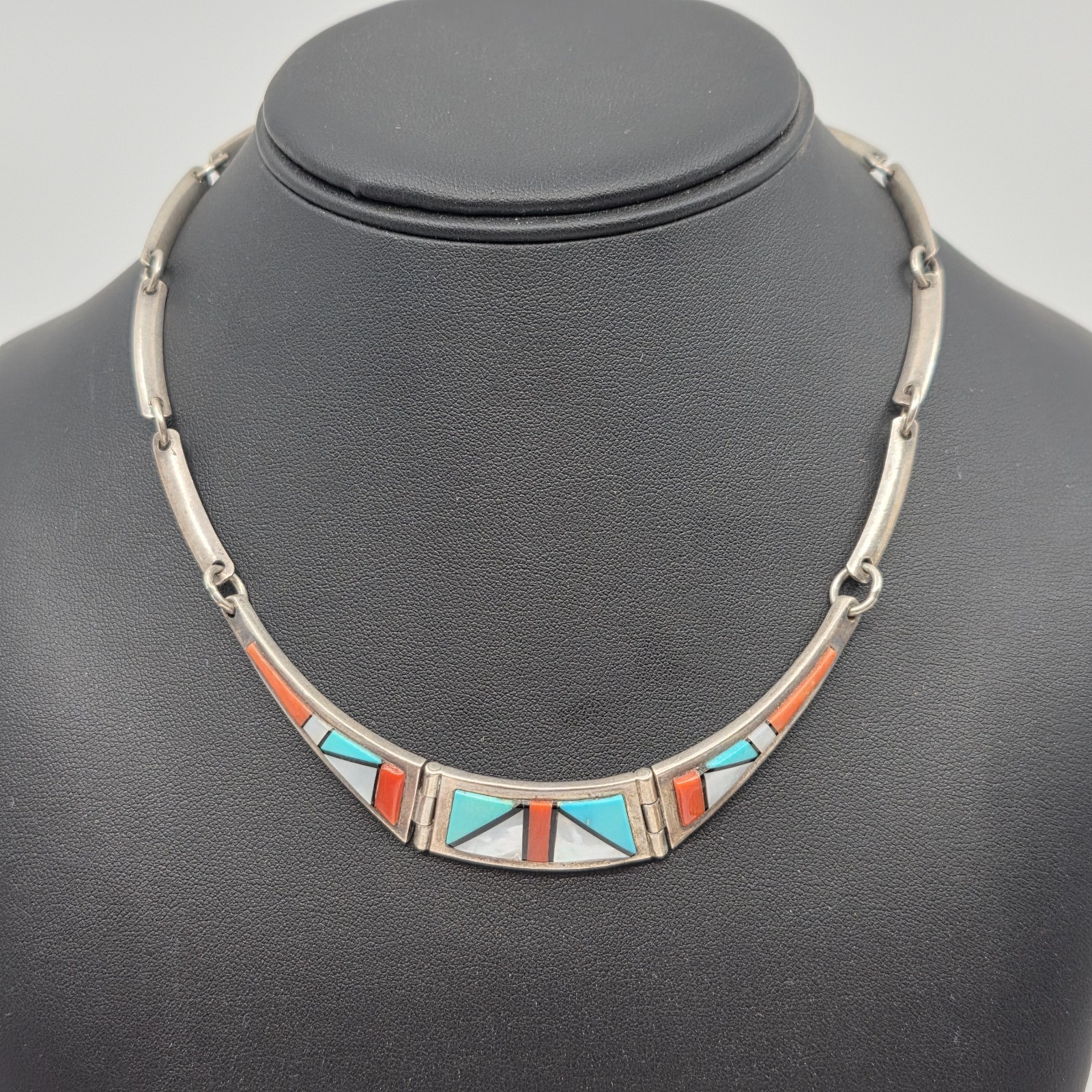 Tommy Jackson Navajo Sterling Silver Assorted Stone I… - Gem