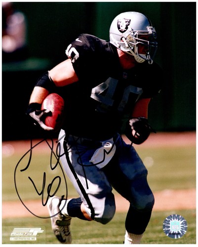 Oakland Raiders JON RITCHIE Signed Autographed 8x10 Photo L | eBay