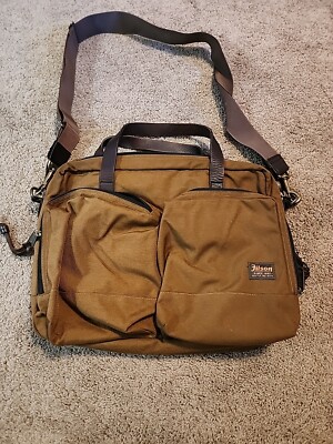 Filson Seattle WA Padded Laptop Bag Briefcase Messenger W Shoulder ...