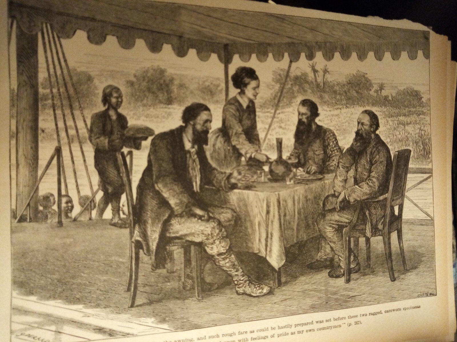 Xm26 Ephemera 1897 Picture African Explorers | eBay