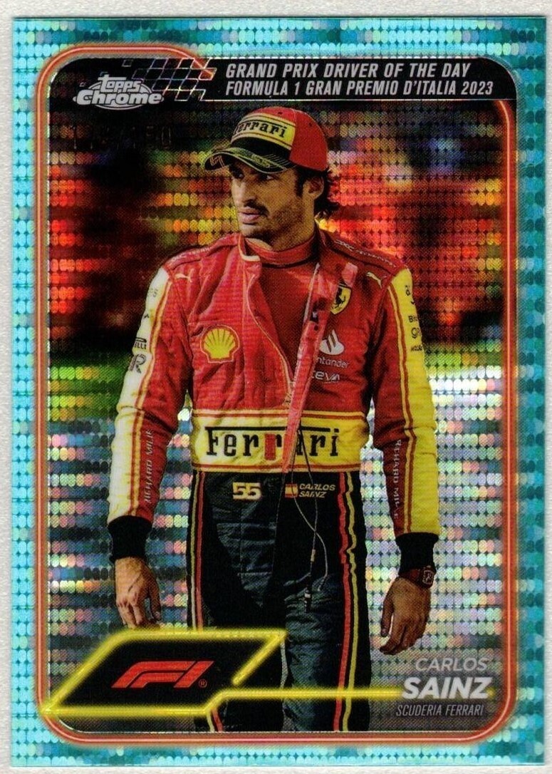 2024 Topps Chrome Formula 1 - Grand Prix Driver of the Day Carlos Sainz ...