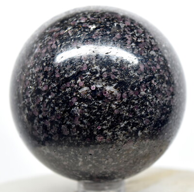 2.3" 300g Ruby Spinel / Balas Ruby Sphere Polished Gemstone Crystal ...