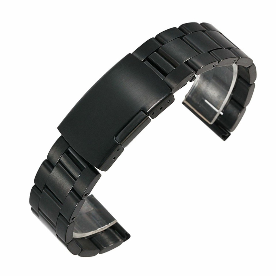 Stainless Steel Link Strap 24 26 30mm 18-28mm 22mm Metal Watch Band ...
