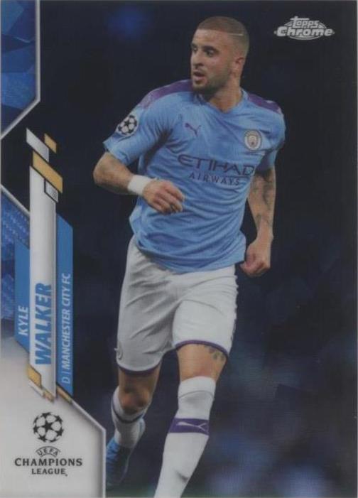 2019-20 Topps Chrome UCL Sapphire Edition Kyle Walker #34 for sale | eBay