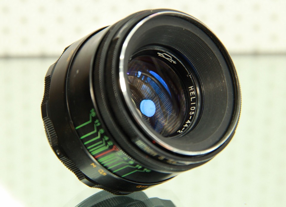Helios-44-2 58mm f./ 2 KMZ Lens M42 Soviet lens Vintage rare lens | eBay