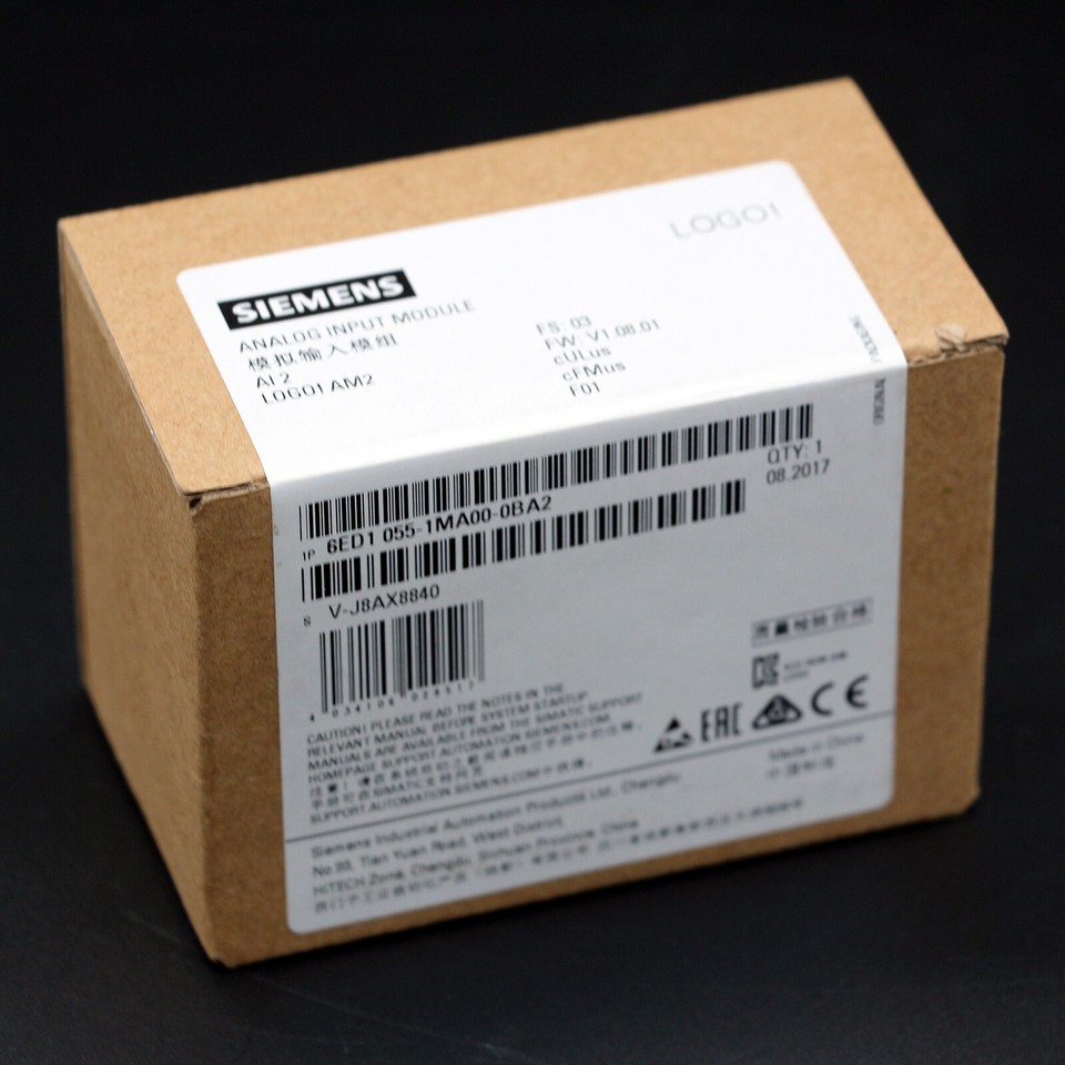 New Siemens 6ED1055-1MA00-0BA2 LOGO! AM2 expansion module 6ED1 055 ...