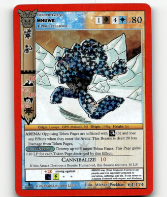 REVERSE HOLO - MetaZoo Mhuwe 64/174 Native: First Edition Silver | eBay