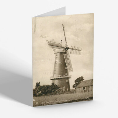 GREETING CARD - Vintage Lincolnshire - The Old Mill, Addlethorpe | eBay UK