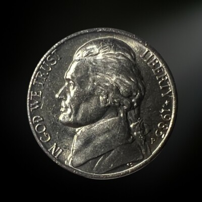 1985 P Philadelphia Jefferson Nickel Brilliant Uncirculated (BU) | eBay