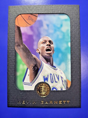 1995-96 E-XL #49 Kevin Garnett Rookie Card Team: Minnesota Timberwolves ...