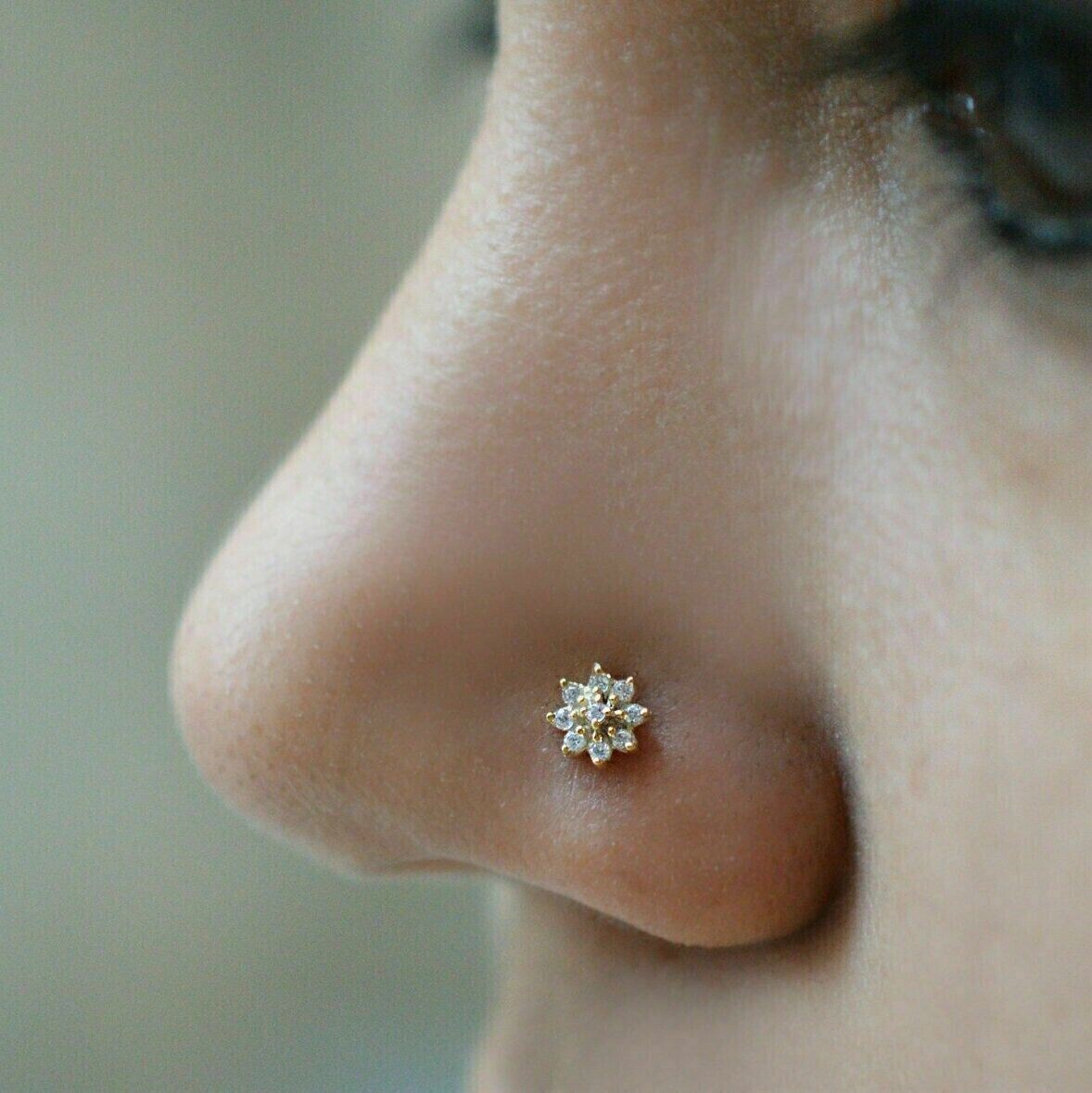 Nose Pin Collection Diamond