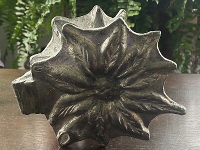 Candy /Chocolate/ Ice Cream Mold Antique Pewter Mold, E & Co Christmas ...