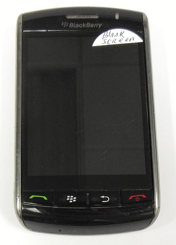 BlackBerry Storm 9530 ( 1st Generation ) - Black ( Verizon ) Rare ...