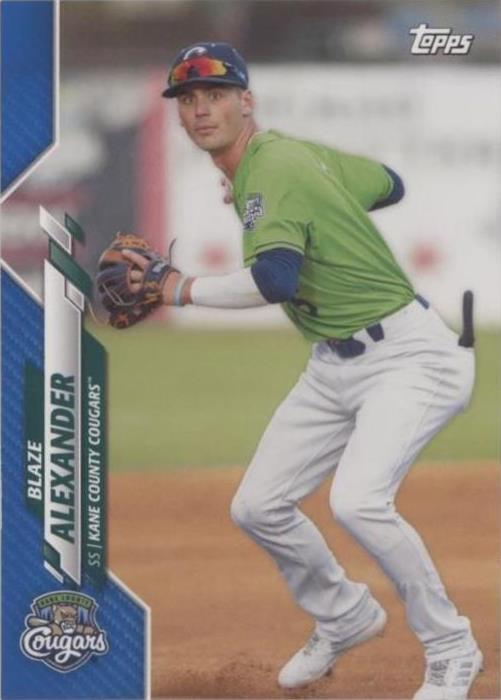 2020 Topps Pro Debut - Blaze Alexander #PD-7 Blue /150 (RC) for sale ...