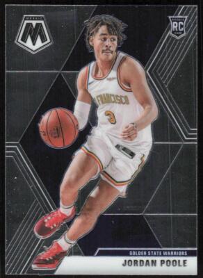 2019-20 Panini Mosaic 228 Jordan Poole Golden State Warriors RC ...
