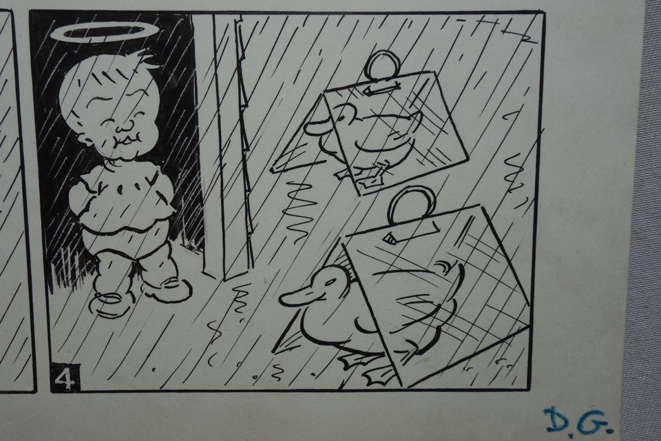 The Nipper Original Comic Cartoon Artwork 1945 Daily Mail Newspaper ...