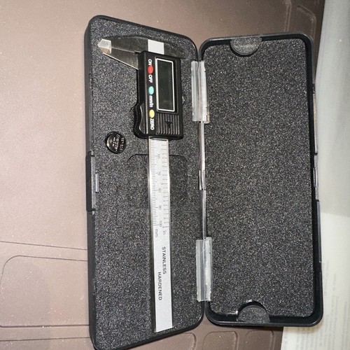 Digital Electronic Gauge Stainless Steel Caliper 100mm 4" Inch ...