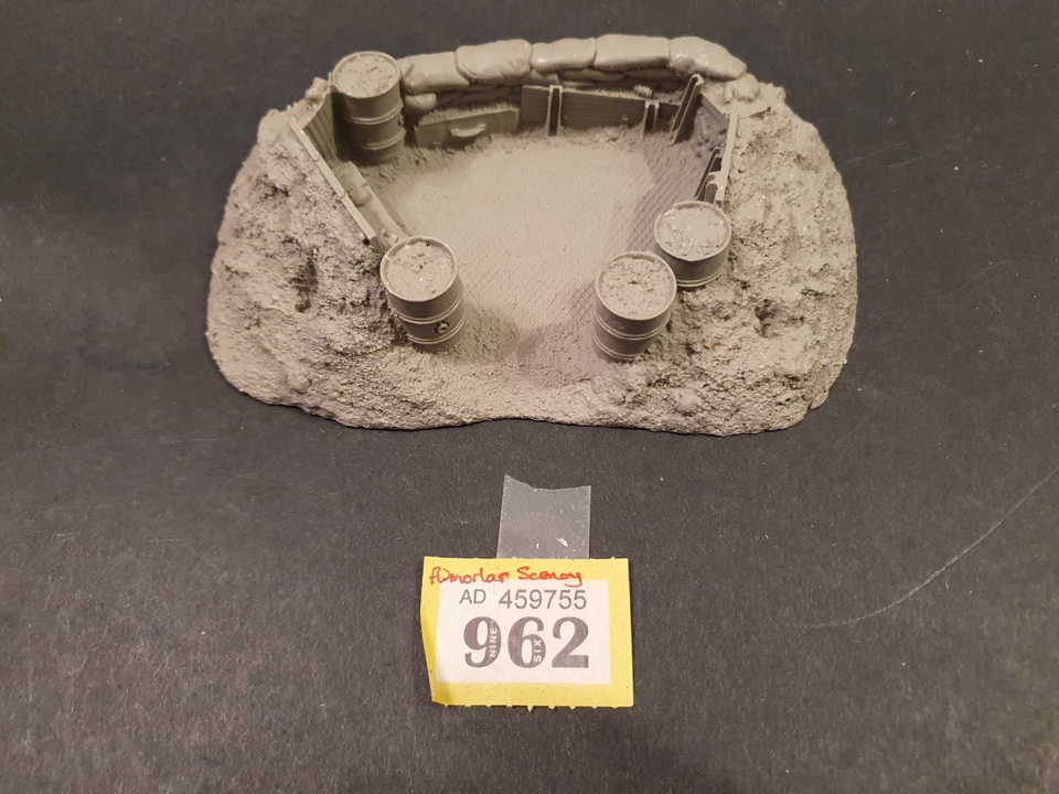 Forgeworld Command Dugout / Bunker - Scenery / Terrain - Warhammer 40k ...