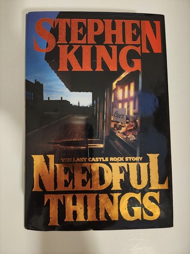 NEEDFUL THINGS Stephen King 1991 First Edition 1st Print Hardcover Castle Rock 51488024958| eBay