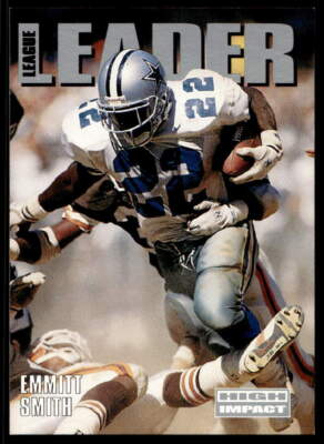 1992 SkyBox Impact #308 Emmitt Smith LL Dallas Cowboys | eBay