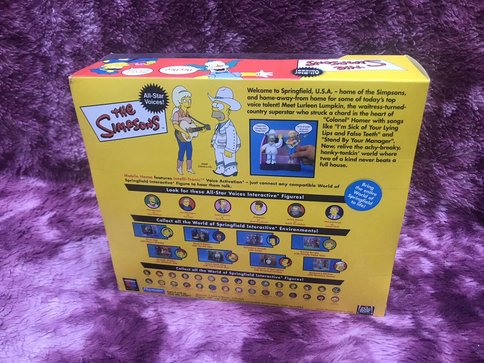 The Simpsons Mobile Home w/ Colonel Homer, Lurleen Lumpkin - by ...