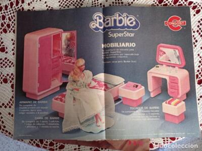 AFFICHE BARBIE SUPER STAR AD CONGOST MATTEL SUPERSTAR MEUBLES | eBay