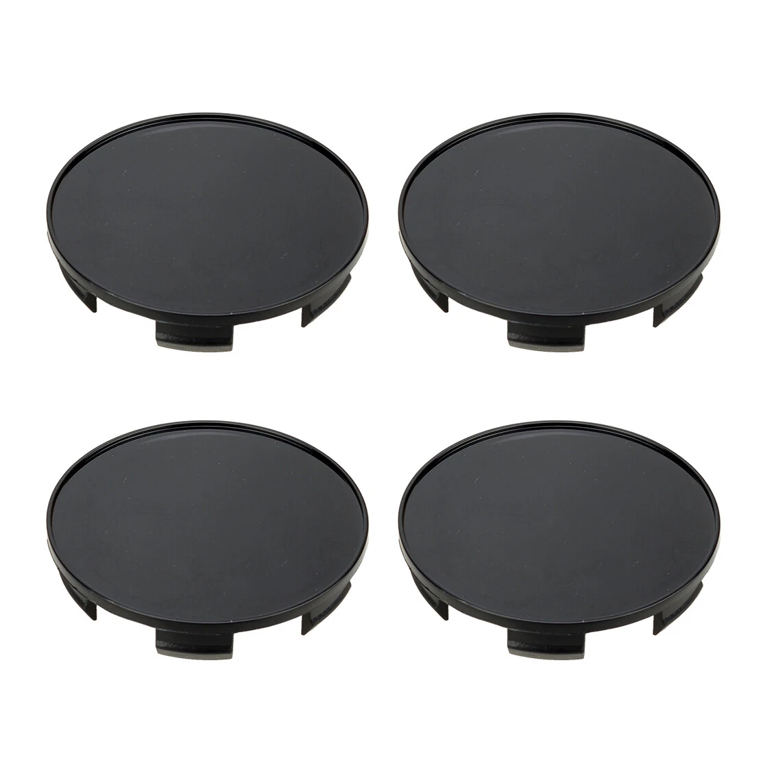 4PCS Black 70mm Diameter Car Wheel Center Rims Hub Covers Caps ...