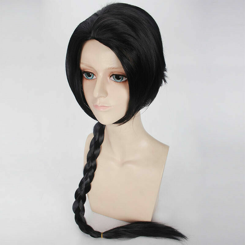 Black Long braid Cosplay Anime party Hair Wig heat resistant | eBay