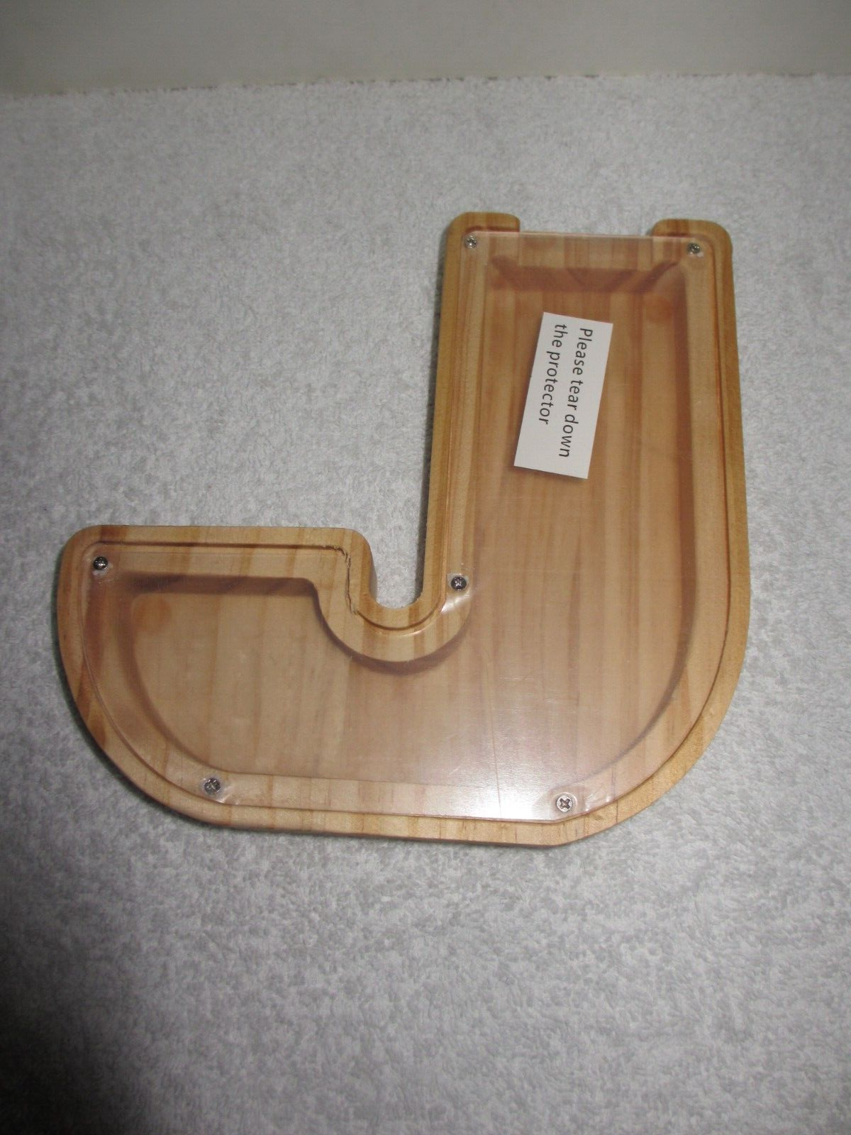 Wooden Letter with Perspex Large 18cmx18cm Wedding Home Birthday ...