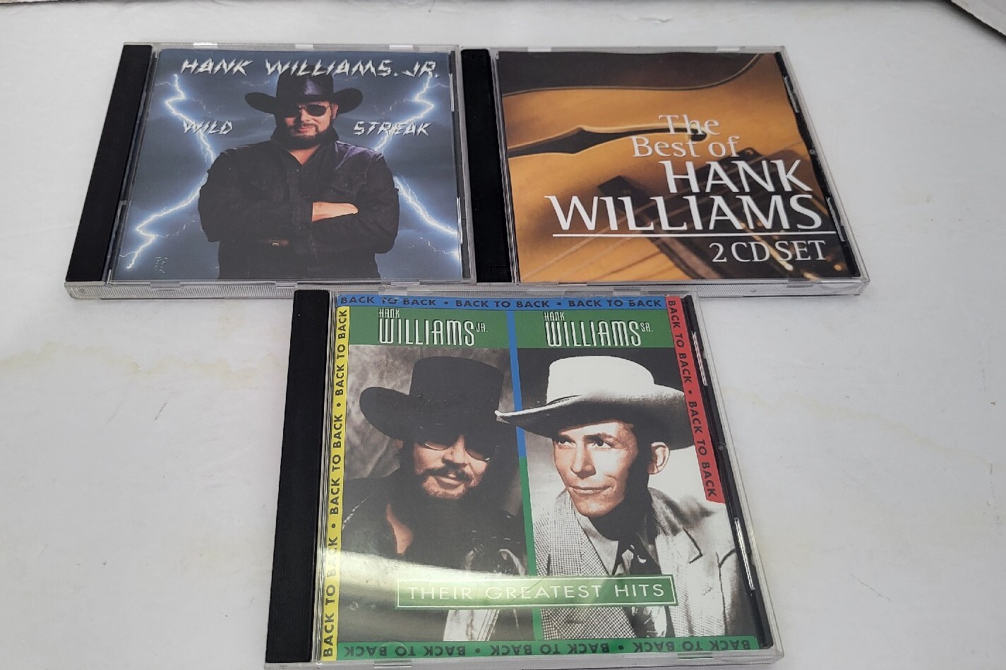 Lot Of 3 Hank Williams Jr. & Hank Williams Sr All Tested | eBay