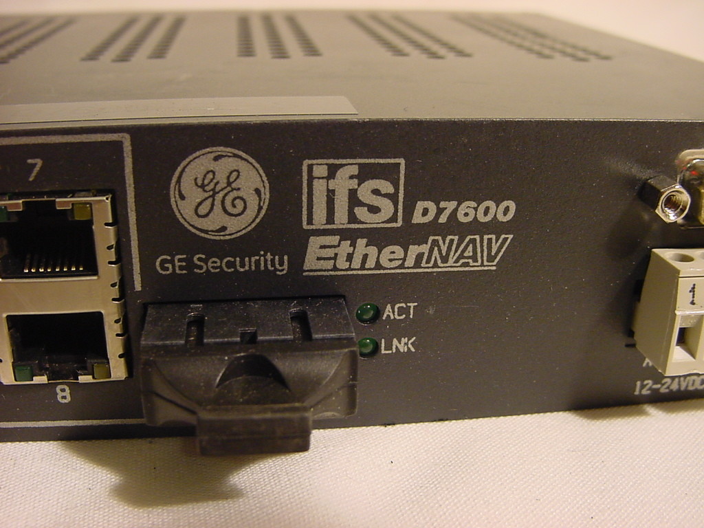 GE SECURITY ETHERNAV IFS D7600 | eBay