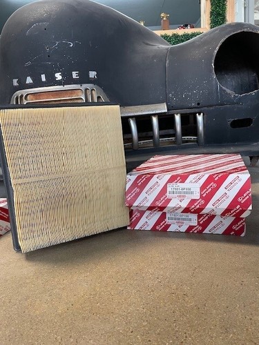 (2) Genuine OEM Toyota Tacoma Tundra Sequoia Genuine Air Filter 17801 ...