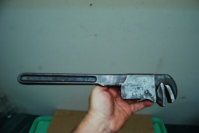 Antique H.W. & M. Co. Eclipse 3 Pipe Wrench Tool Patent July 24,1900 ...