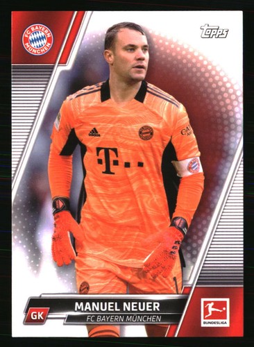 Manuel Neuer 2021-22 Topps Bundesliga #153 SOCCER Card | eBay