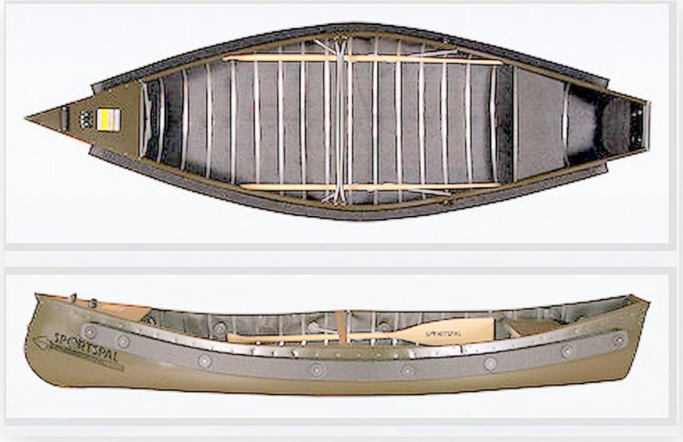 Sportspal Canoe Sponsons (pair) - Flotation Strips for Canoes & small ...