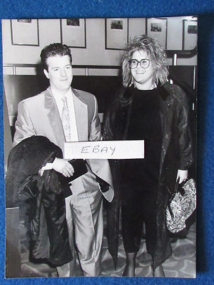 Original Press Photo - 9.5"x7" - Alison Moyet - 1986 - with husband ...