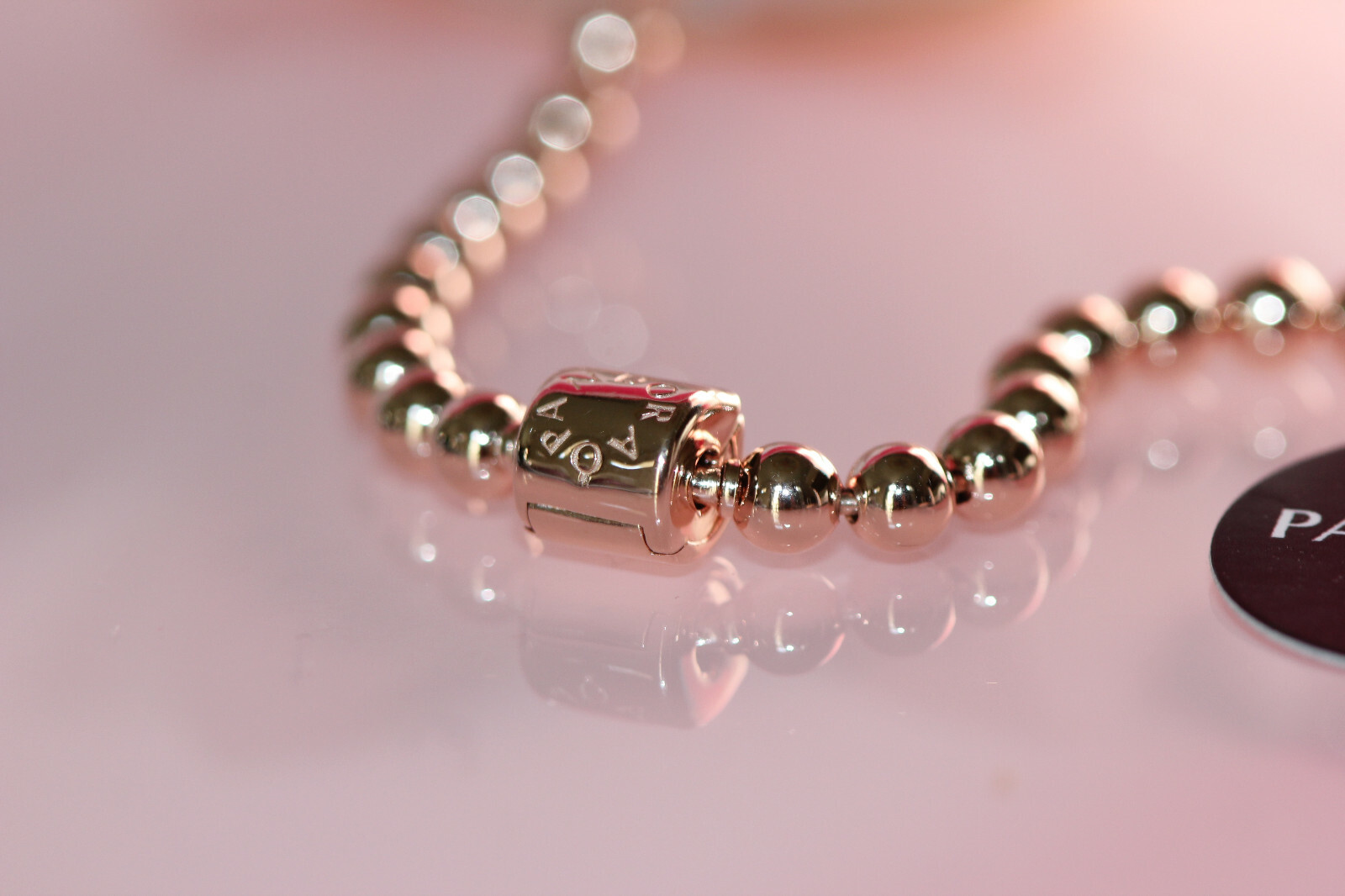 NWT FALL 2019 BEADS AND PAVE BRACELET PANDORA ROSE™ 588342CZ BOX TAG ...