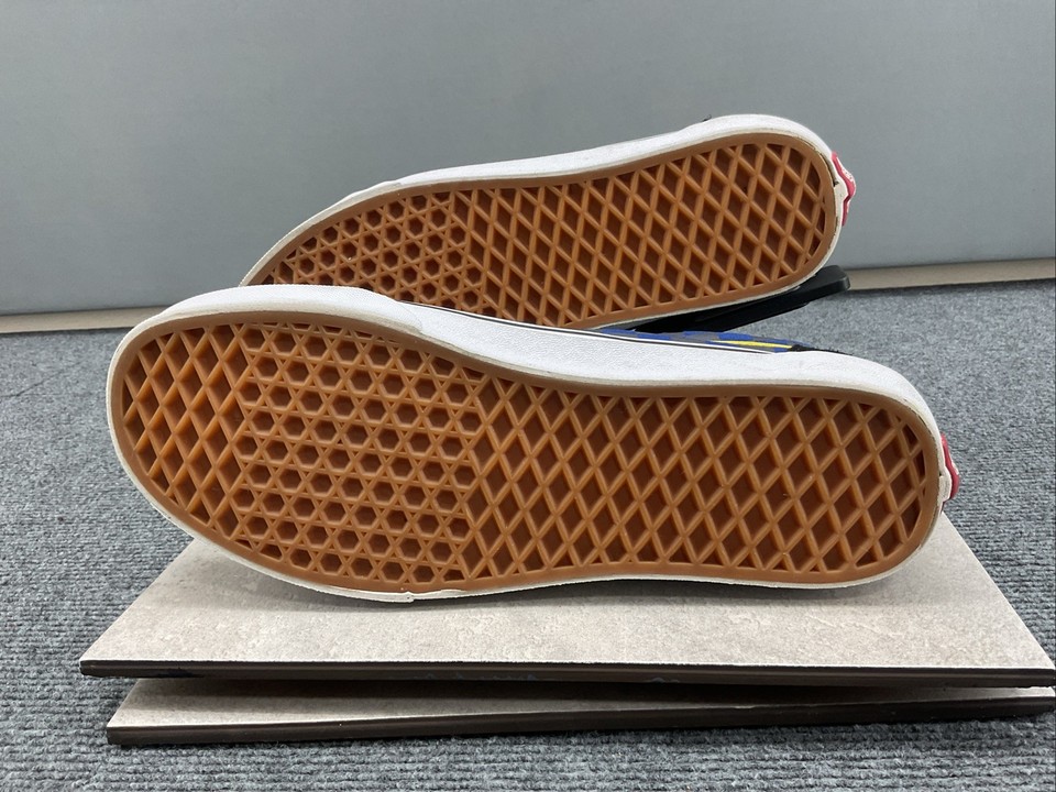 Vans Old Skool OTW Rally Checkerboard Sneakers Skate Shoes Red Blue Men ...