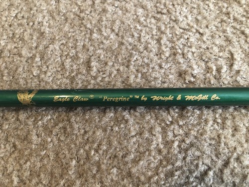 Vintage Fishing Rod Eagle Claw Peregrine Model PGR200 Green Pole 6ft ...