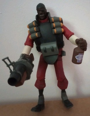 Neca Red Demoman Team fortress 2 7" Action Figure valve No box, please ...