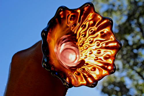ANTIQUE NORTHWOOD TREE TRUNK CARNIVAL GLASS VASE - LIGHT AMETHYST | eBay