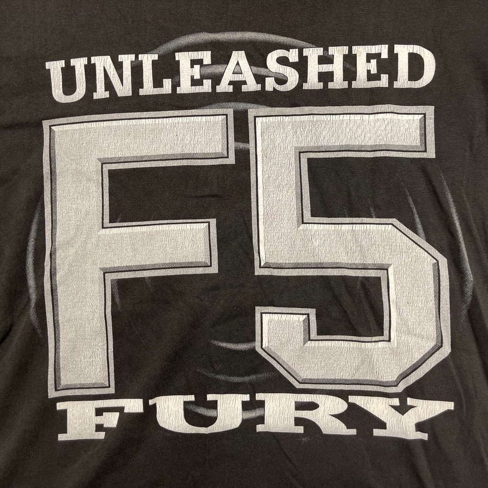 Brock Lesnar F5 Unleashed Fury T Shirt Mens Black Graphic Casual ...
