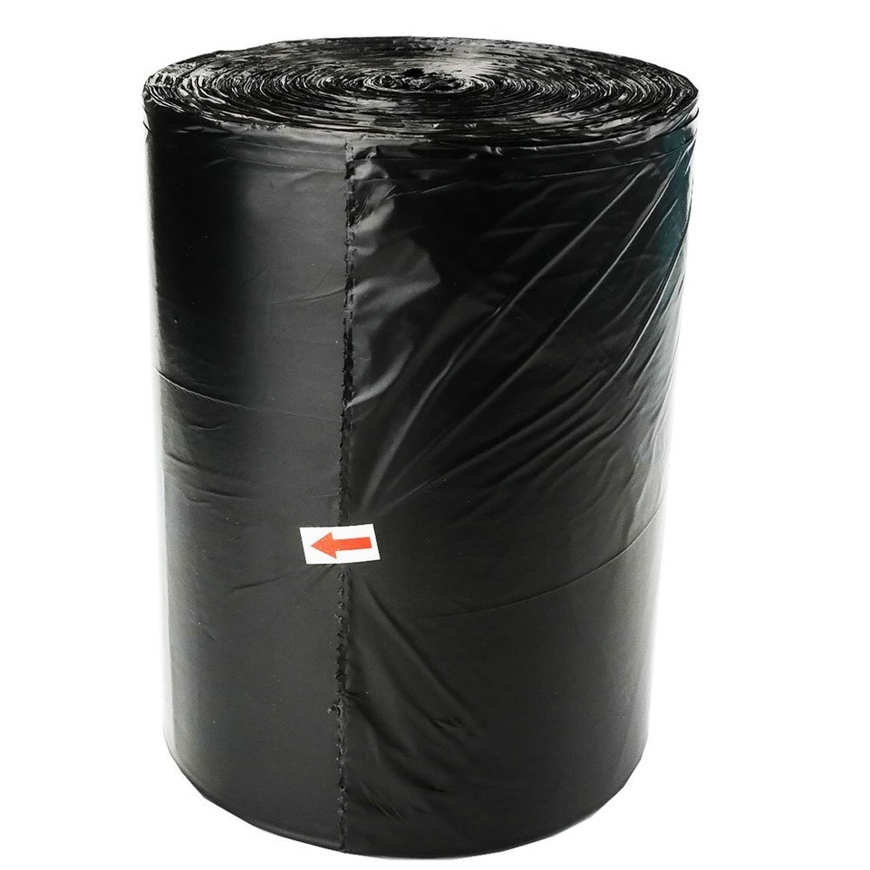 13 Gallon Kitchen Trash Can Liners, 130 Counts, Black | eBay