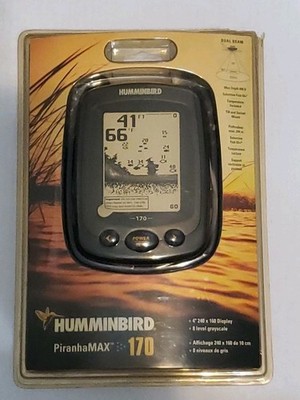 Hummingbird PiranhaMAX 170 Fish Finder New In Sealed Package | eBay